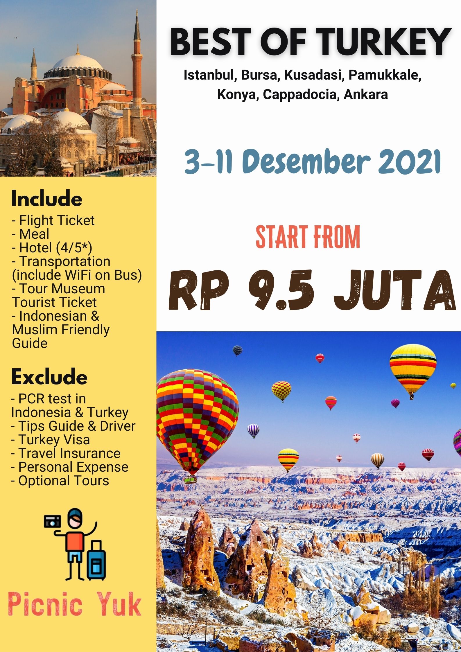 BEST OF TURKEY – MAJESTY TOUR TRAVEL